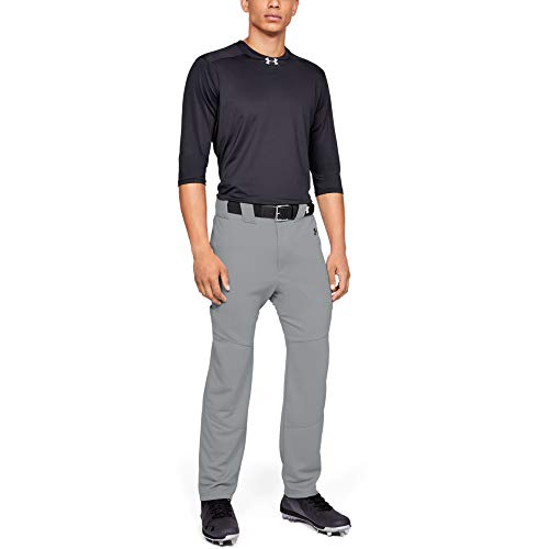 Under Armour Men's UA IL Utility Relaxed Baseball Pants XL Gray