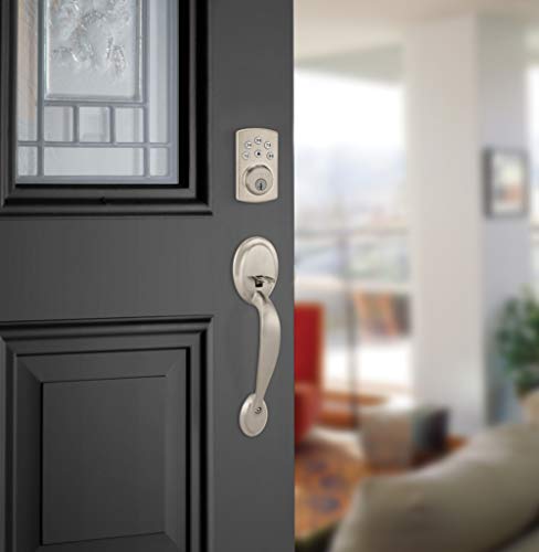 Weiser Ged1460x15 Satin Nickel Keypad Lock with SmartKey Re-Key Technology