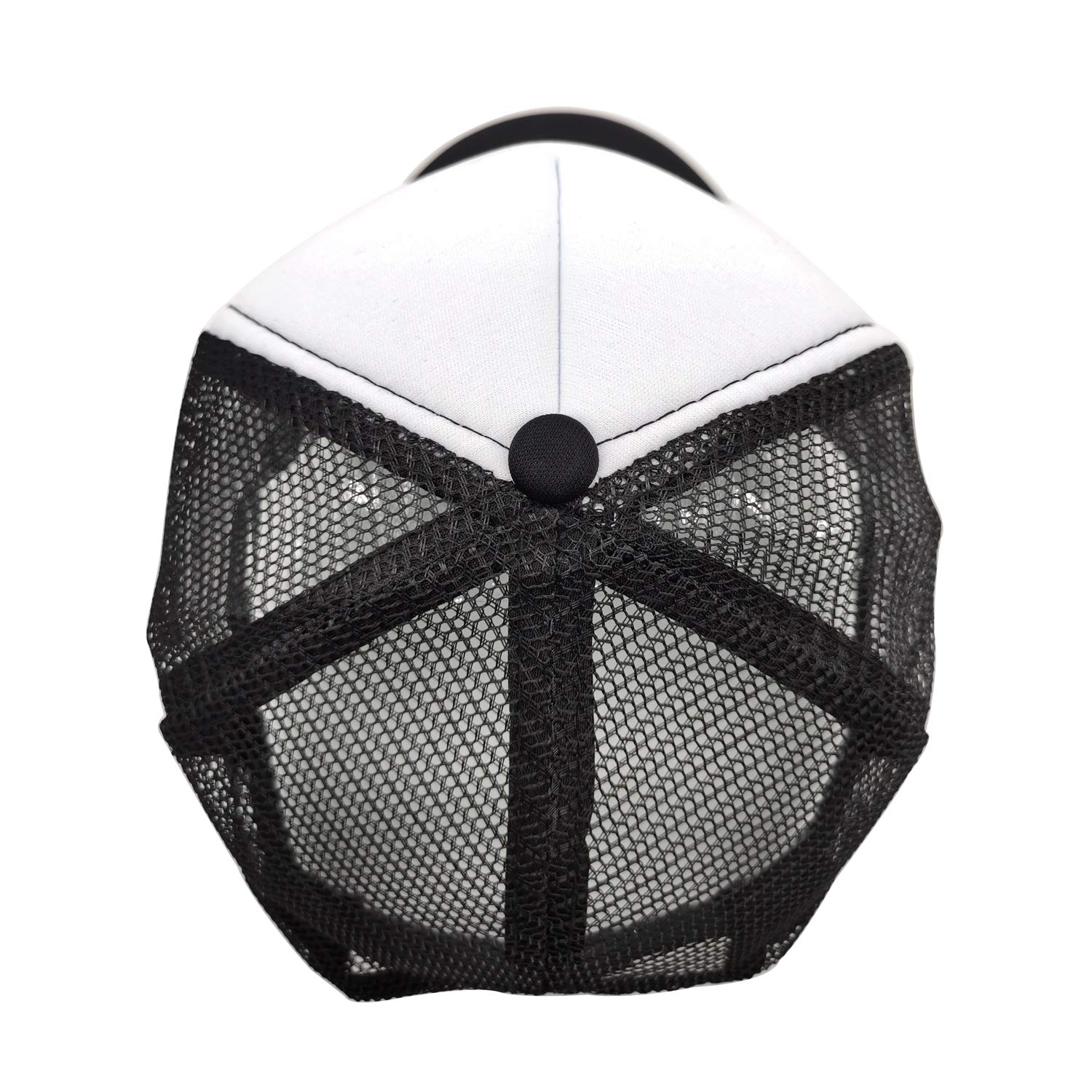 Waldeal Mens Sunrise Surfer Trucker Cap Adjustable Mesh Snapback Baseball Hat for Dad Black