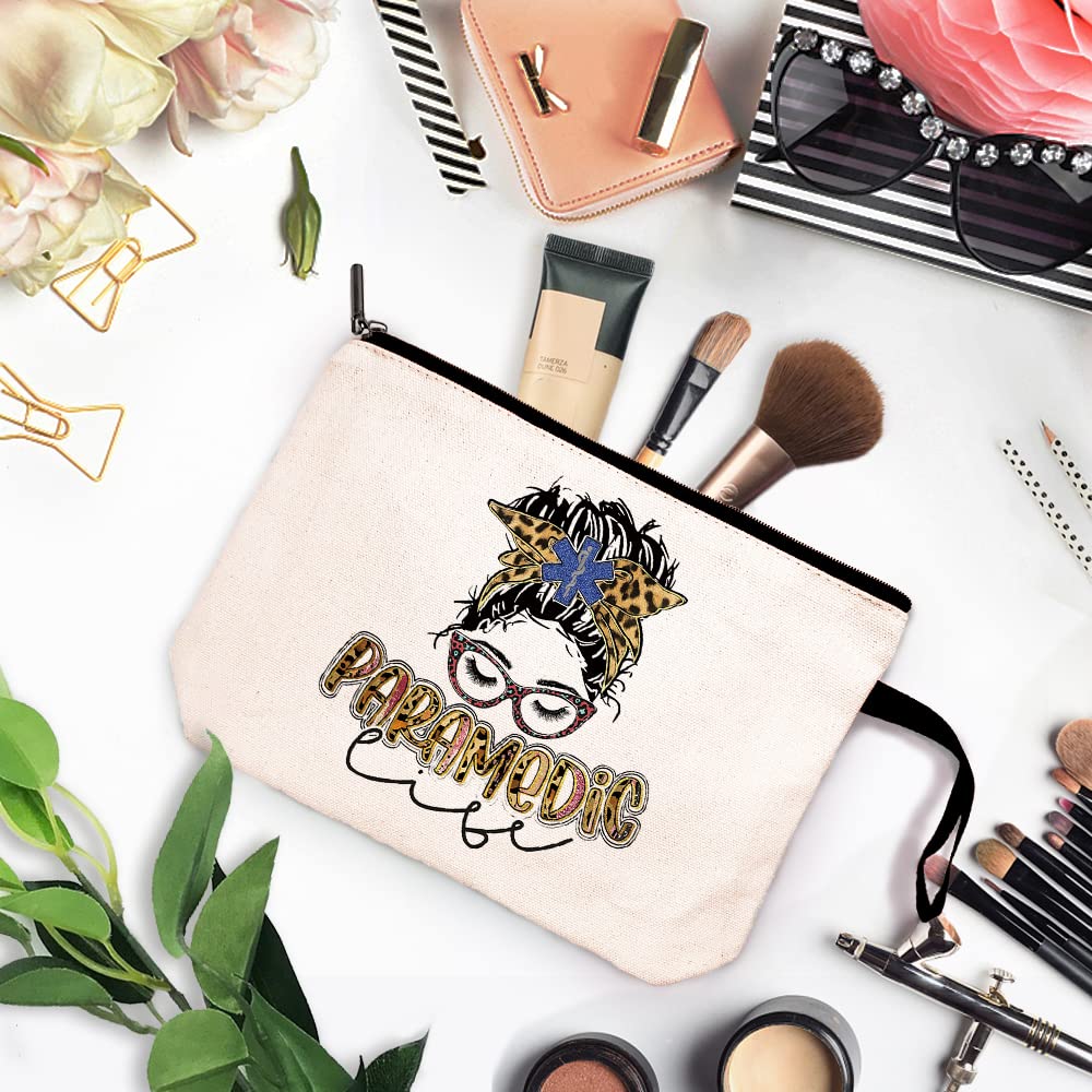 ZHANTUONE Cosmetic Bag,Paramedic Life,Paramedic Gift ,Women Paramedic,Gift for Women Paramedic,Paramedic School Graduation Gift ,Paramedic Staff Thanksgiving Gift,Great Paramedic Staff
