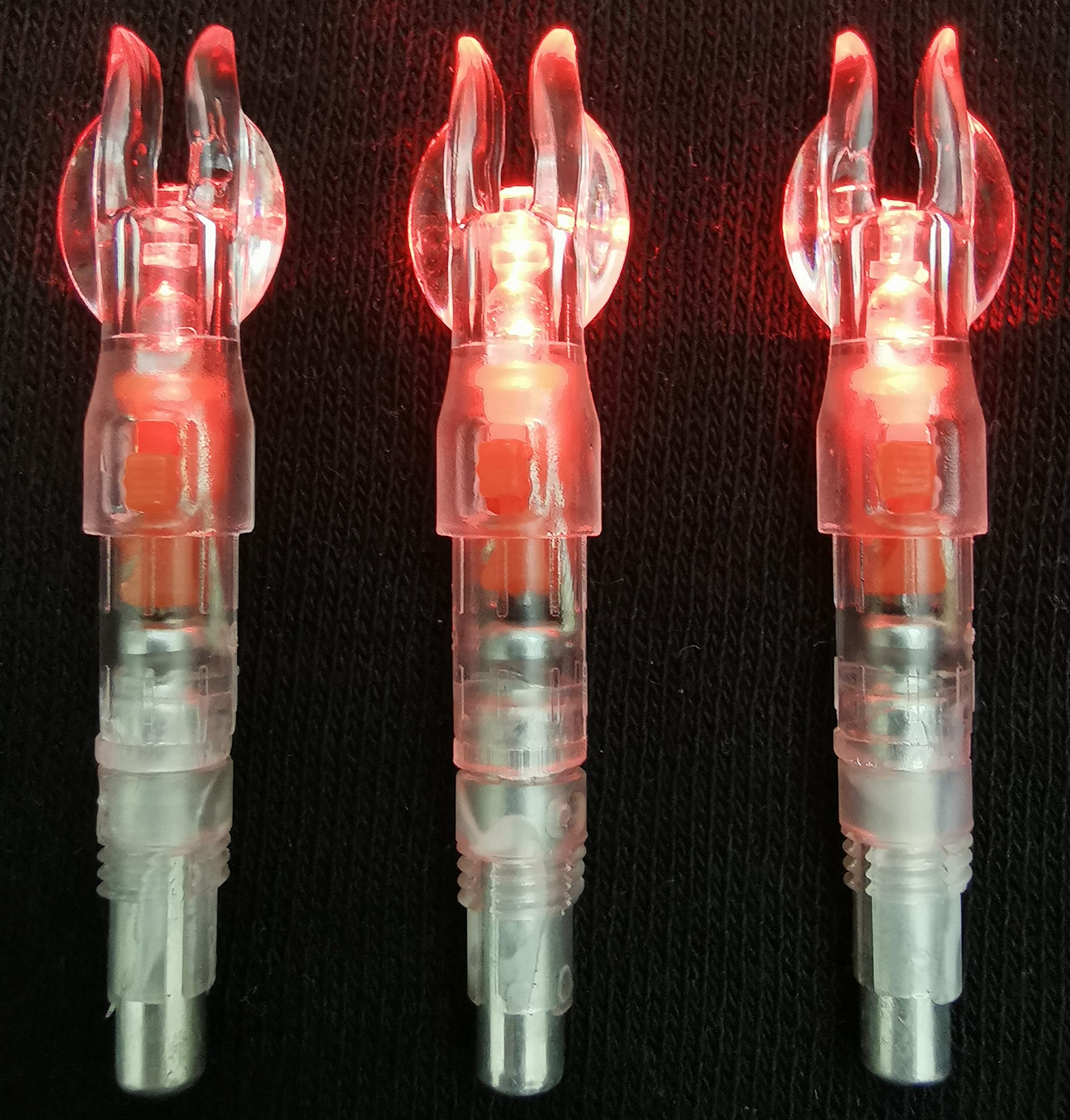 ZOEKO LED Lighted Archery Arrows Nocks .244β/6.2mm Automatically Bowstring Activated Knock for Archery Arrows Shafts