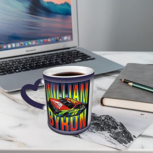 William Byron 24 Magic Mugs Color Changing Cup With Picture Heat Sensitive Cup Gift New Unique Design Ceramic Starry Sky Coffee