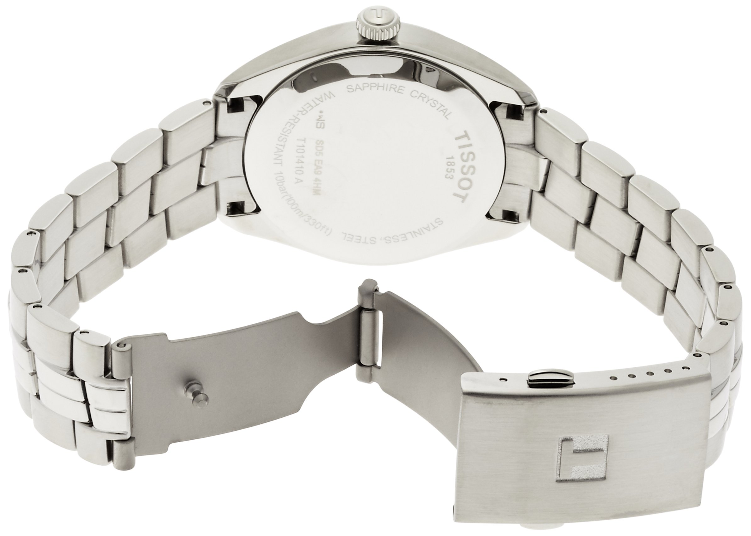 Tissot Men's T1014101105100 PR 100 Analog Display Swiss Quartz Silver Watch