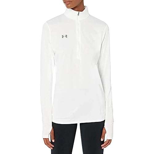 Under Armour Women's UA Locker ½ Zip LG White