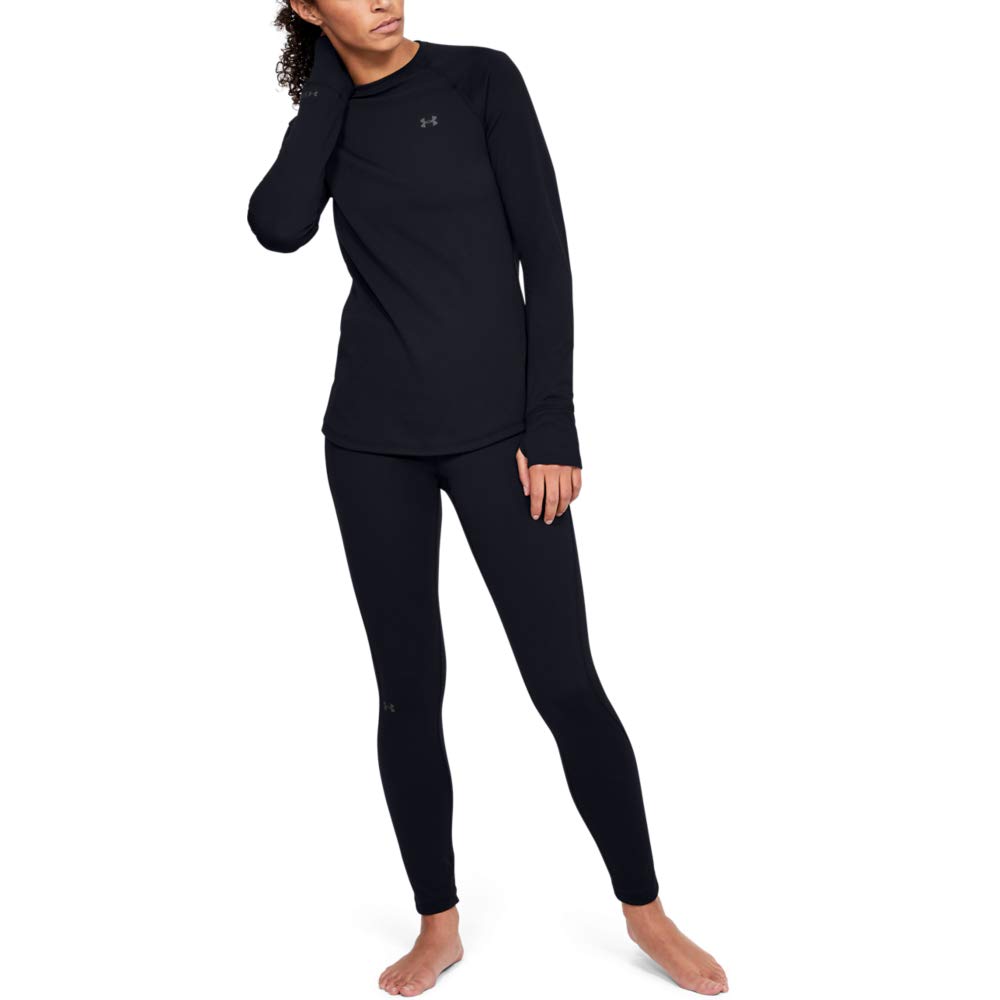 Under Armour Women's ColdGear® Base 2.0 Crew SM Black