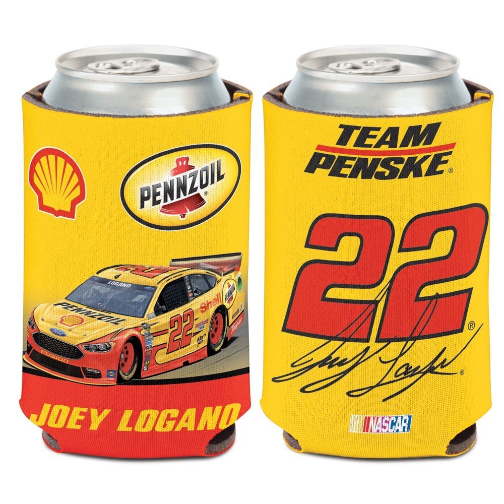 WinCraft NASCAR Joey Logano 78263015 Can Cooler, 12 oz