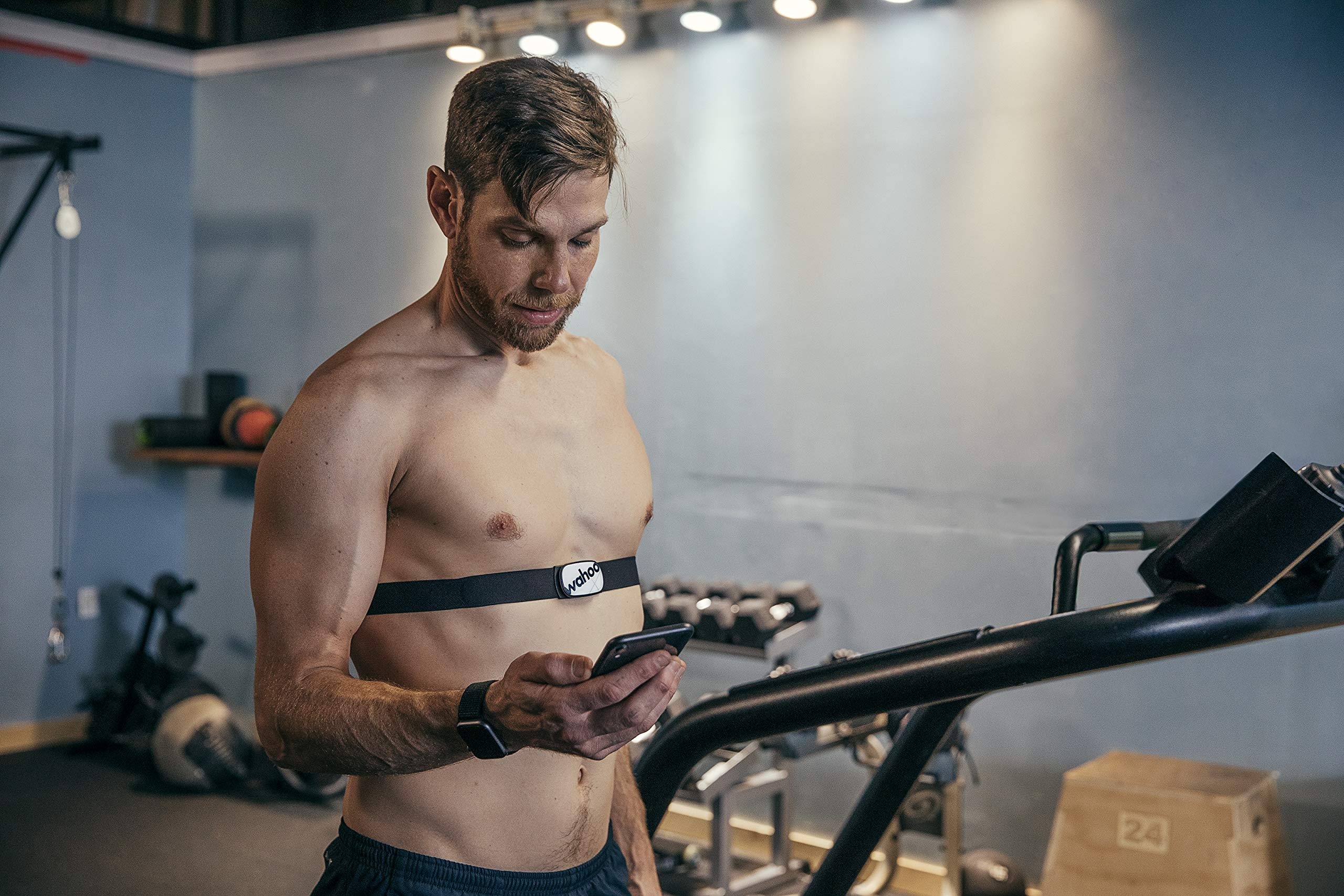 Wahoo TICKR X Heart Rate Monitor Chest Strap + Memory, Bluetooth, ANT+