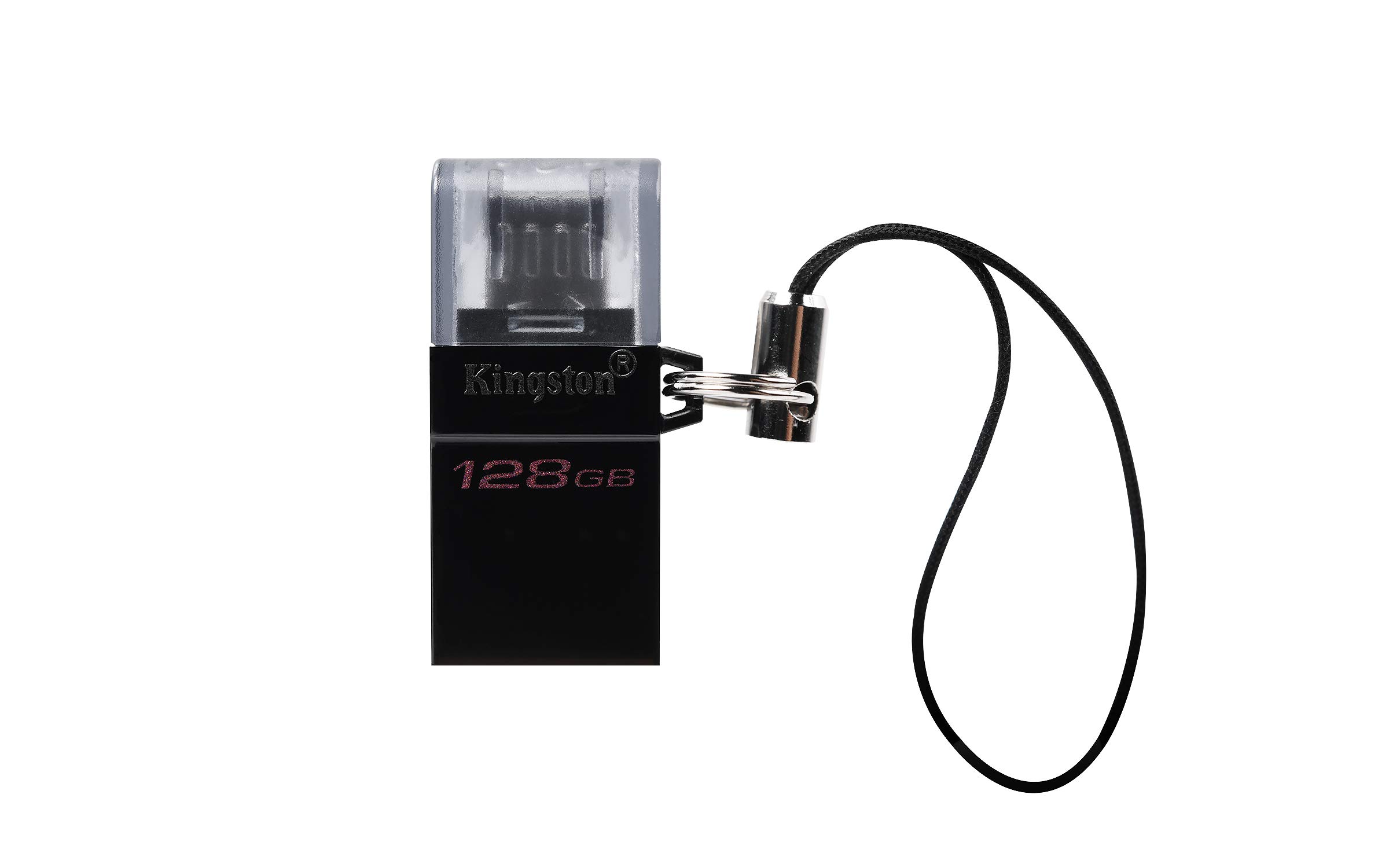 Kingston 128GB DataTraveler microDuo3 G2 Flash Drive + microUSB Supports USB OTG Functionality for Tablets and Smart Phones DTDUO3G2/128GB