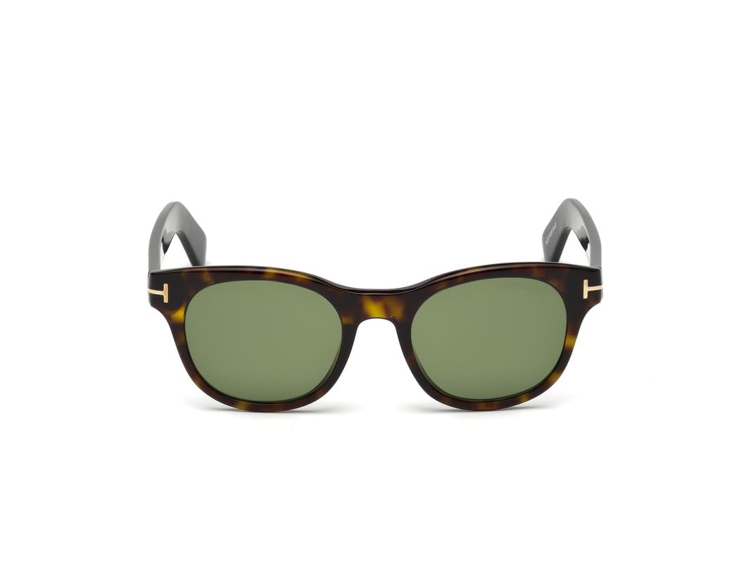 Tom Ford Unisex Sunglasses TF531 Fisher 52N Dark Havana 49mm FT0531