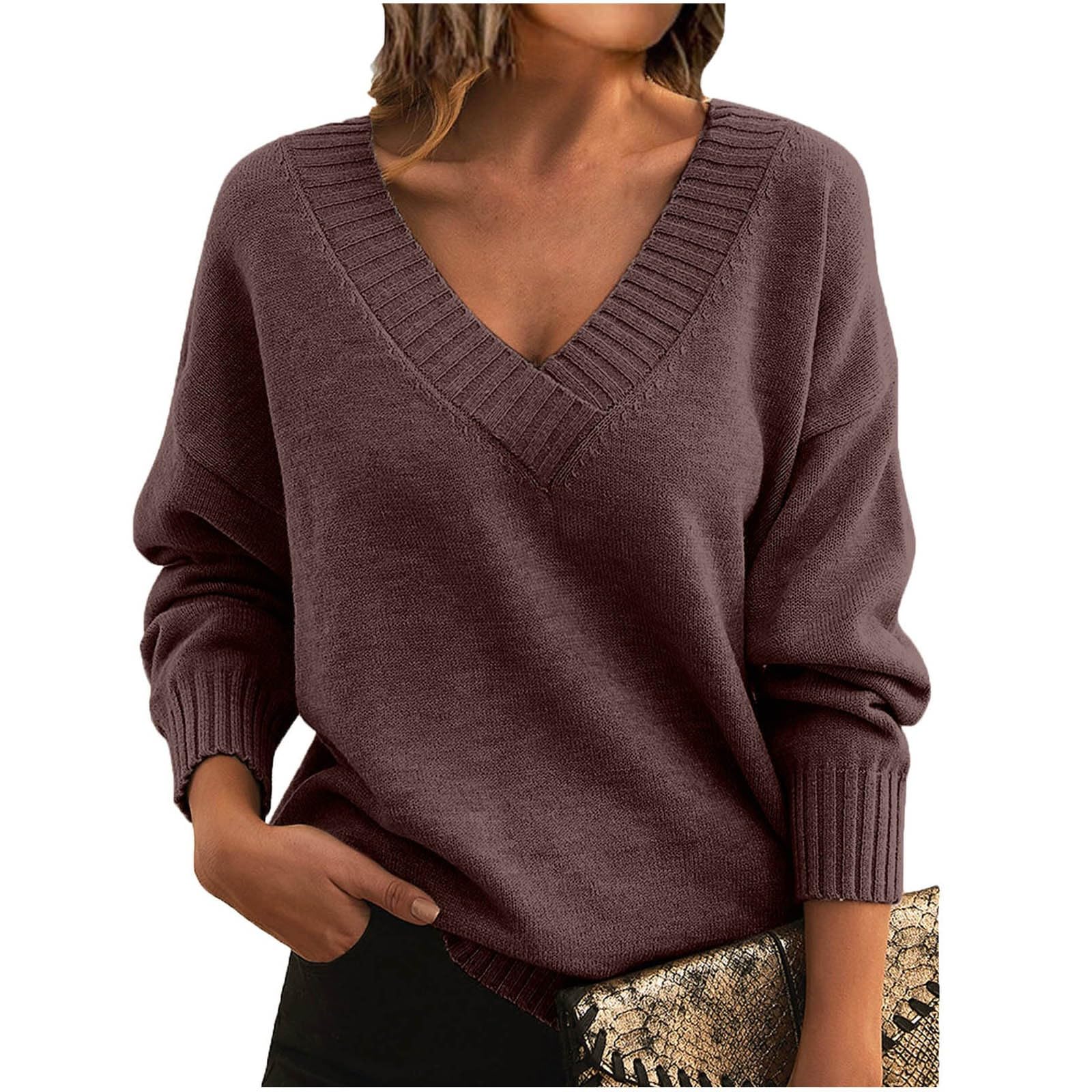 XKLVMH Women's Sweaters Long Pullover Sweater for Women Casual Winter Sweaters for Women 2023 Trendy Long Sleeve Cropped Sweaters for Women Sweaters for Women Plus Size Fall Turtleneck Cropped
