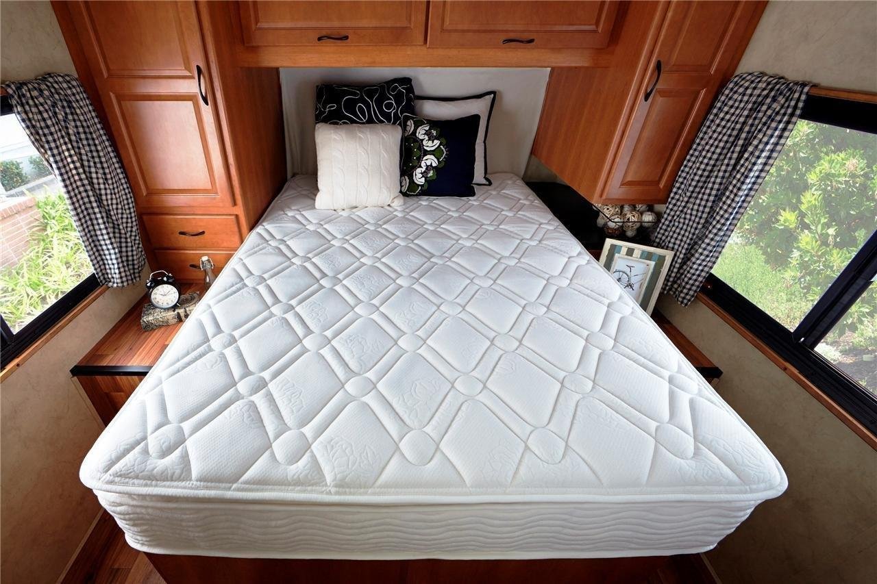 Zinus Ultima Comfort 12 Inch Euro Box Top Spring Mattress, Queen
