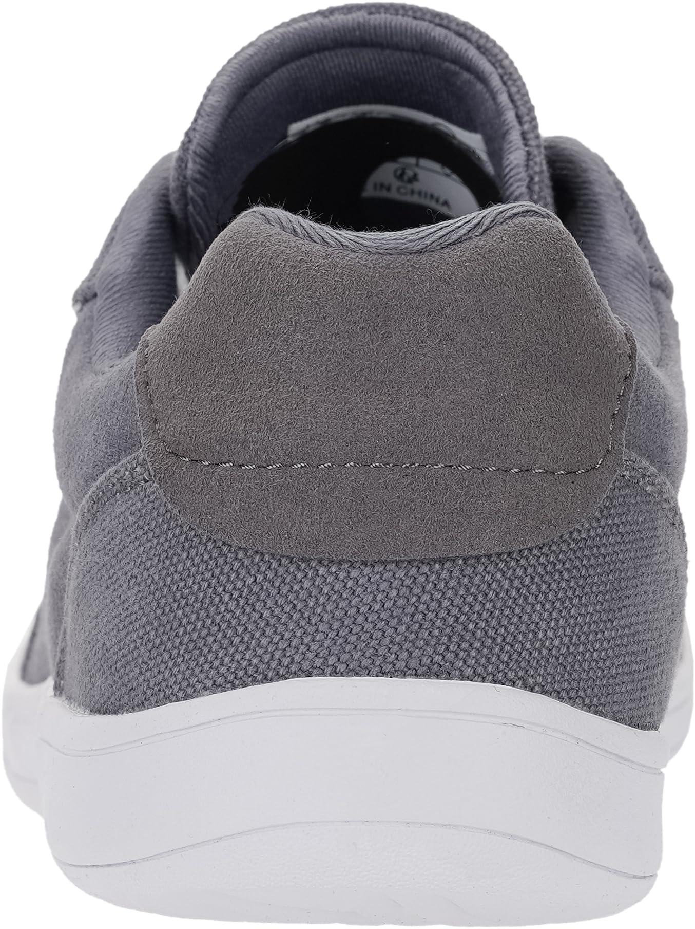 WHITIN Extra Wide Toe Box Barefoot Sneakers for Men Minimalist Minimus Zero Drop Sole Shoes Size 9.5 Width Fit 9.5W Walking Breathable Grey White 43
