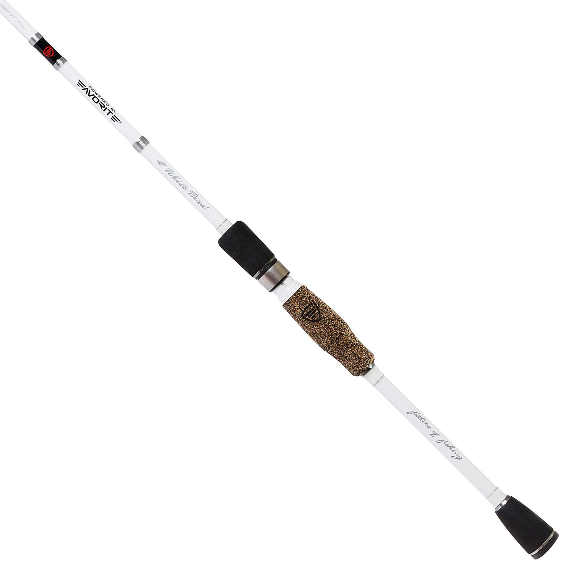 White Bird Powered by Favorite Spinning Rod
