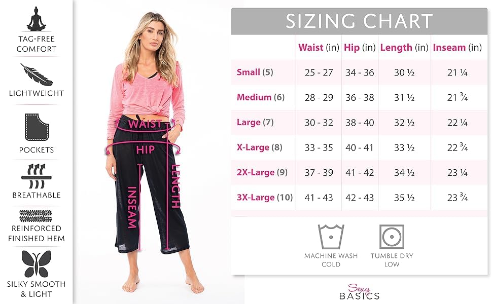 Women's 4 Pack Casual Active Relaxed Flowy Fit Capri Semi Sheer Cropped Bermuda Short Pants (4 Pack -Black/Royal/Grey/Khaki, XX-Large)