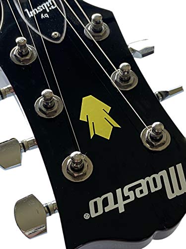 ジャカモウ(Jockomo) Guitar Head Inlay Set of 2 Sticker/Decal (H-108VC-GD-SET)