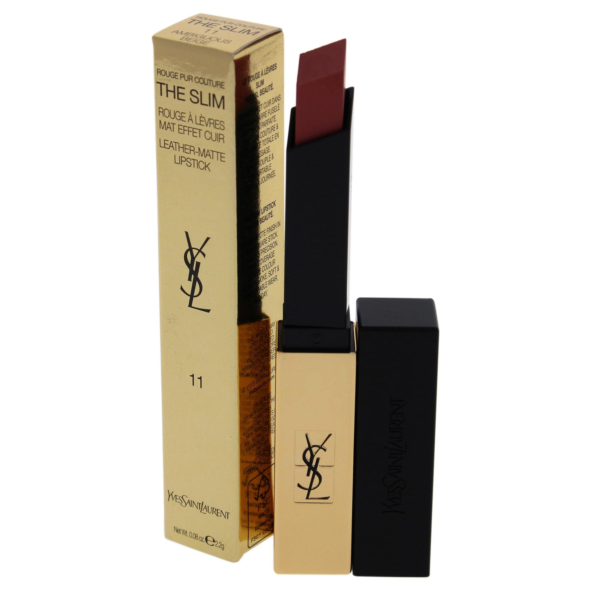 Yves Saint Laurent Rouge Pur Couture The Slim Matte Lipstick 24 Rare Rose