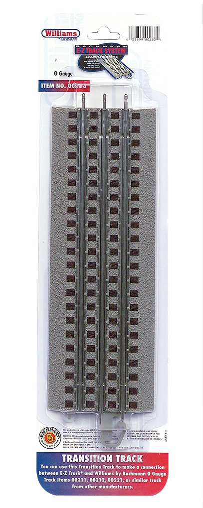 Williams by Bachmann O Gauge E-Z Track Transition Track (Pack-1) - O Scale