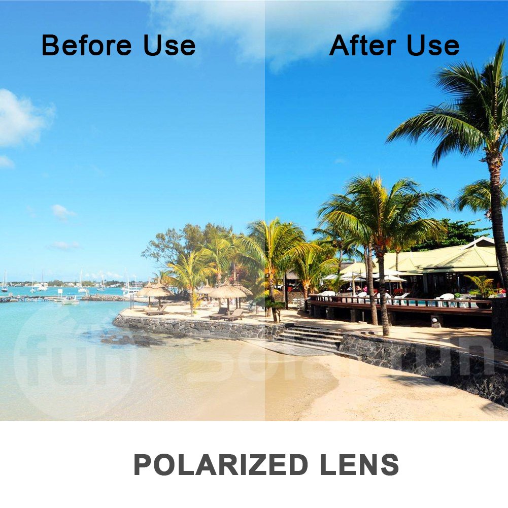 Solarfun Polarized Fit Over Glasses Sunglasses Wrap Around Solar Reduce Shield for Men and Women's Driving, Brown