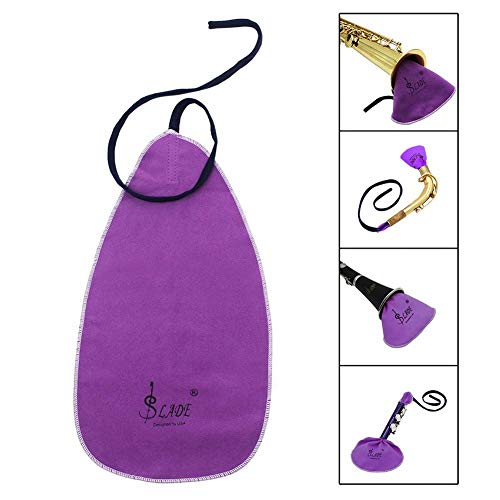 VBESTLIFE Sax Instrument Cleaner, Saxophone Pull Through Swab Instrument Cleaner Cloth for Flute Oboe Clarinet Saxophone