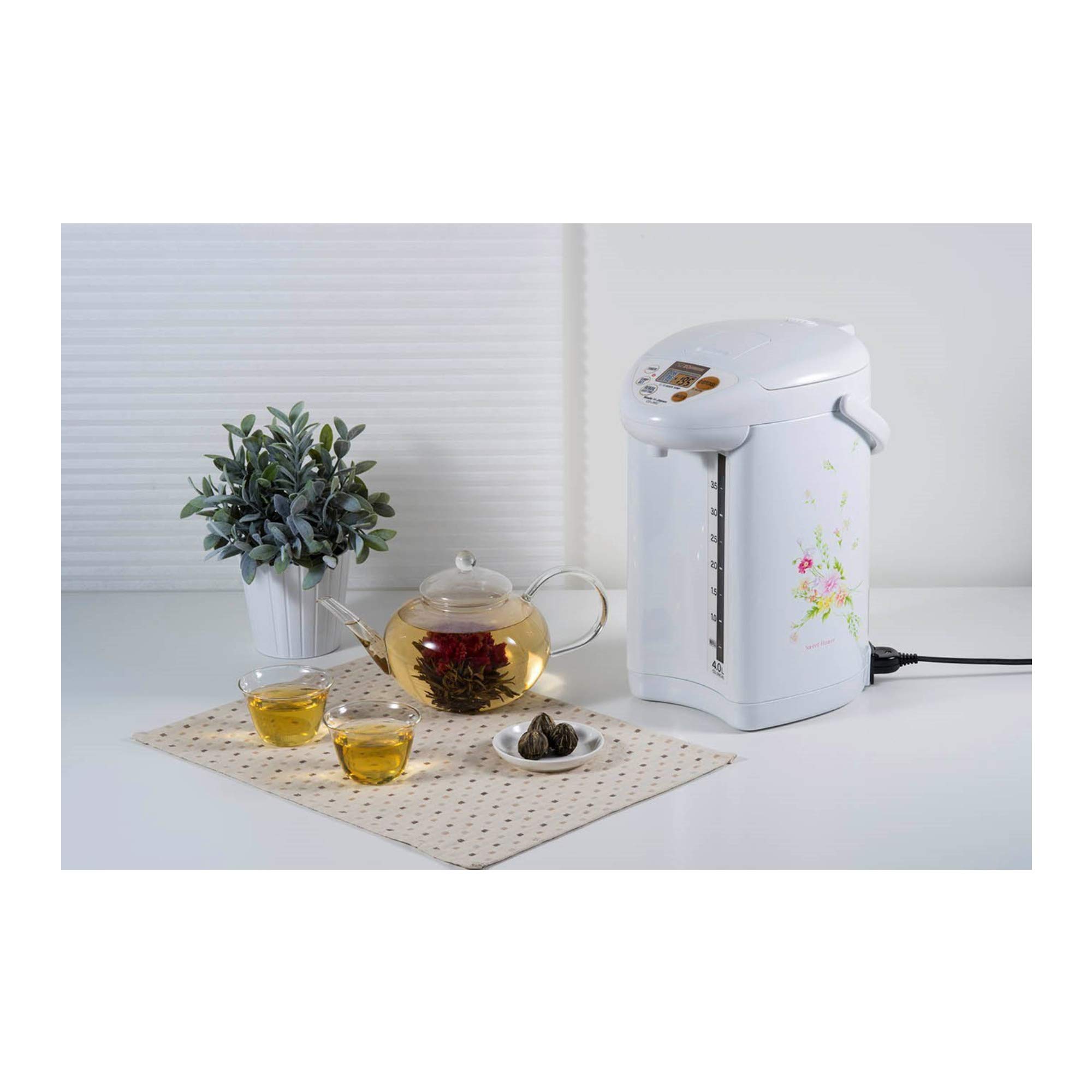 Zojirushi Micom Water Boiler and Warmer, 4 L, Natural Bouquet