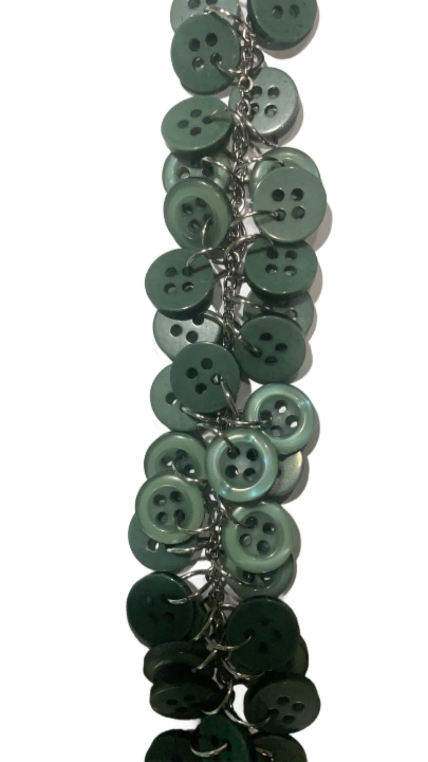 Vintage Button Bracelet for Woman, Charm Button Bracelet Handmade, Adjustable, Antique jewelry, Gift for Her