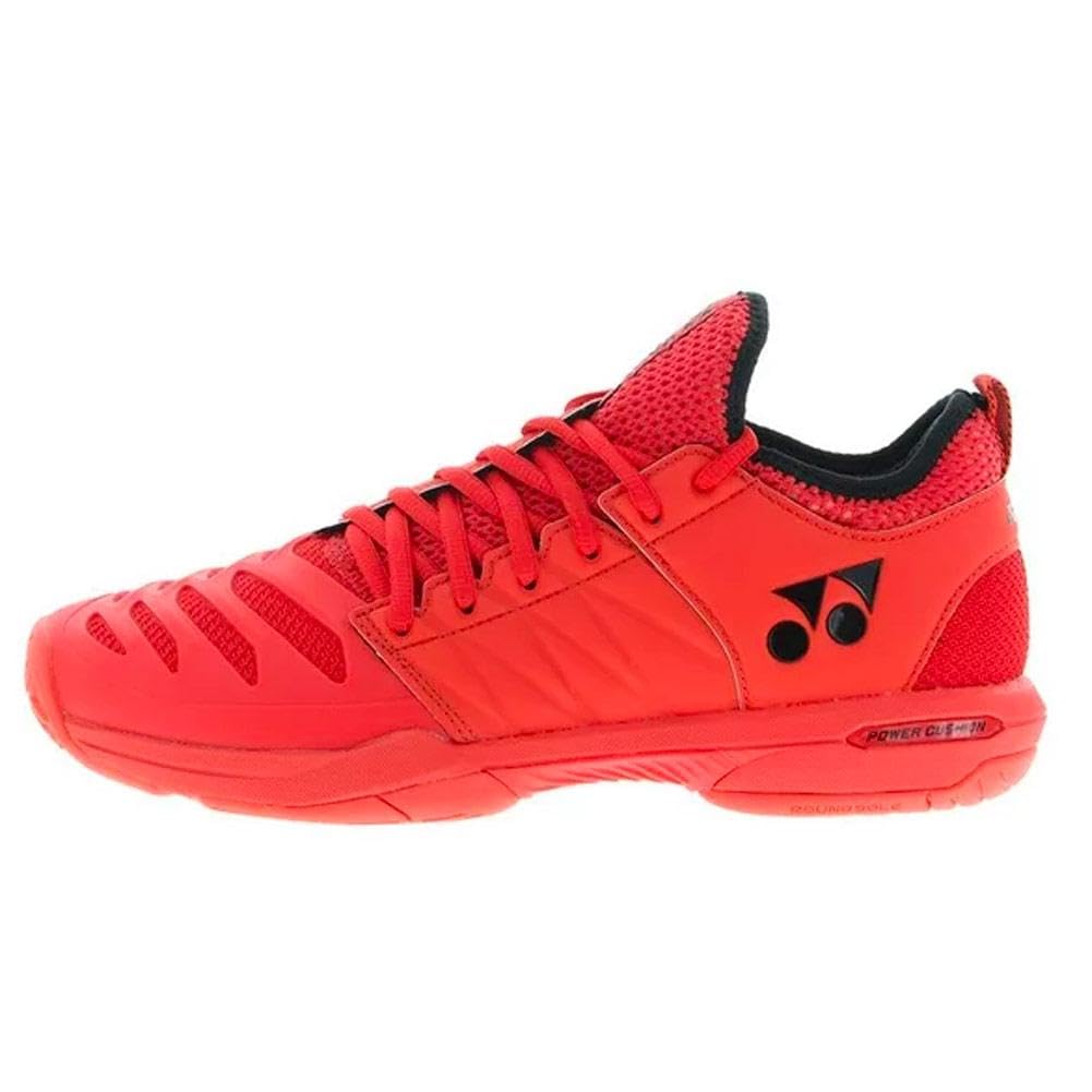 YONEX Men's Power Cushion Fusion Rev 3 Tennis Shoes (D, Black, Numeric_7)