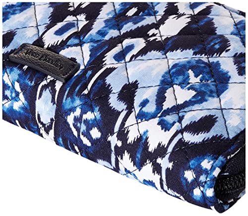Vera Bradley Women's Cotton Accordion Wristlet With RFID Protection, Ikat Island, One Size
