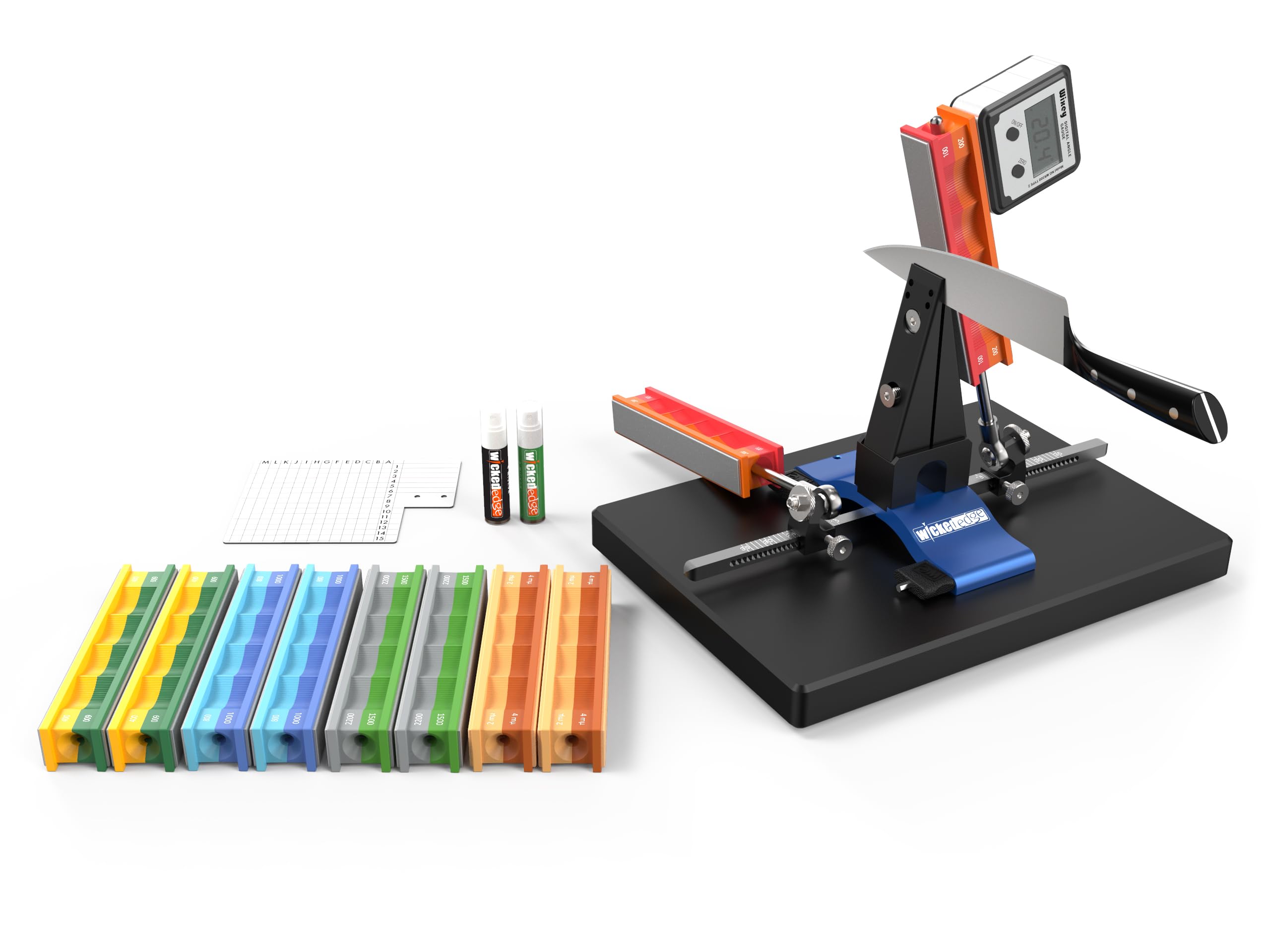 Wicked Edge Pro-Pack II - Precision Knife Sharpener