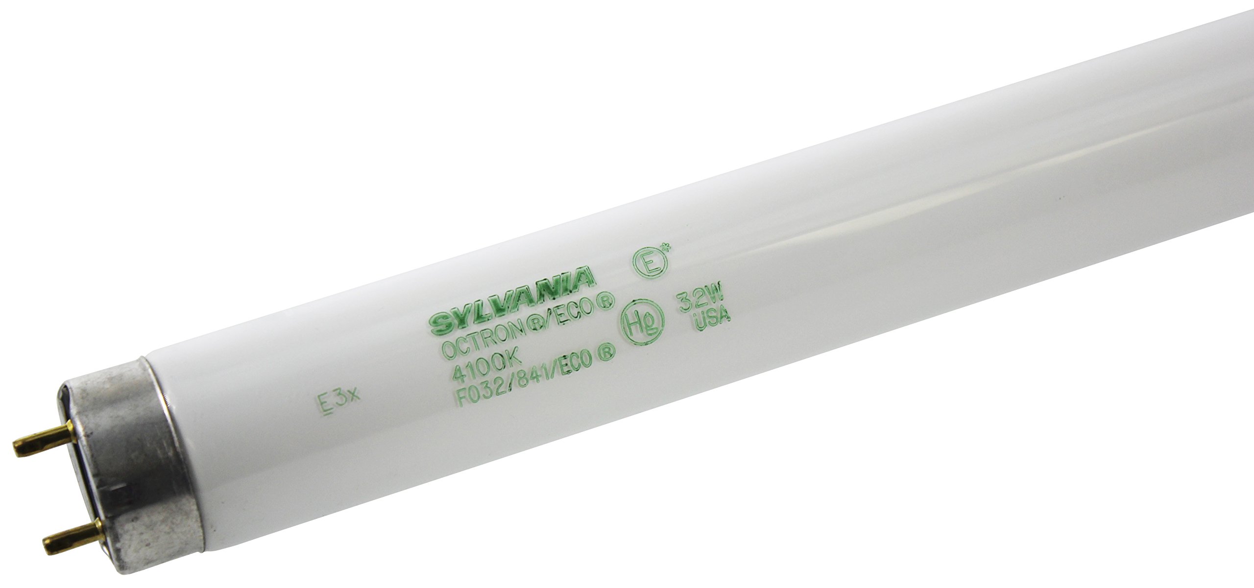 Sylvania 48" T8 Fluorescent Tube, 32 Watt, 4100K, Suitable for is or RS Operation, White, 30 Count (Pack of 1)