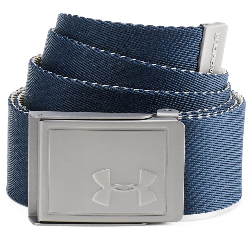 Under Armour Men's UA Webbing Belt 2.0 OSFA Navy