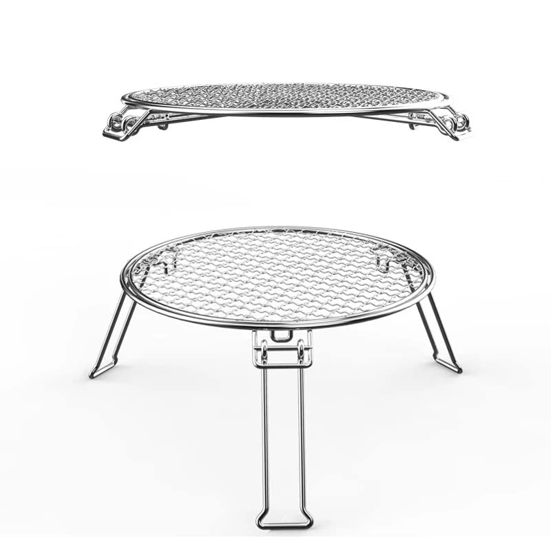 WXBDD BBQ Barbecue Stainless Steel Plate Camping Gridiron Outdoor Cooking Tools Folding Portable BBQ Grill Barbecue Accessories