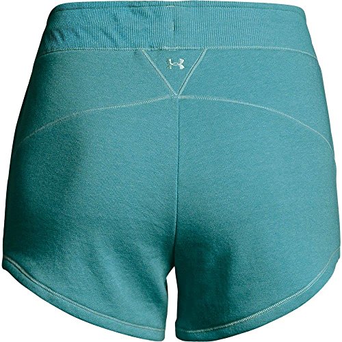 Under Armour Outerwear Women's Threadborne Shoreline Short, Desert Sky Medium He (796)/Refresh Mint, X-Large