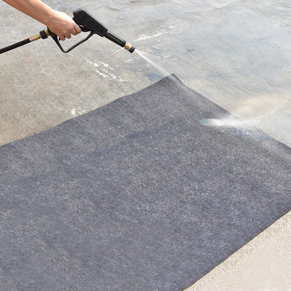 Under The Grill Mat,Absorbent Fabric Material,Washable,Reusable,Anti-slip and Waterproof Backing,Protection for Decks and Patios from Grease Splatter and Other Messes(36inches x 72inches)