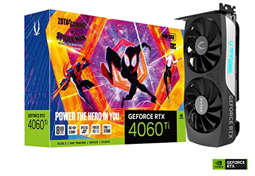 Zotac Zota 8GB D6 RTX 4060 Ti OC Spiderman