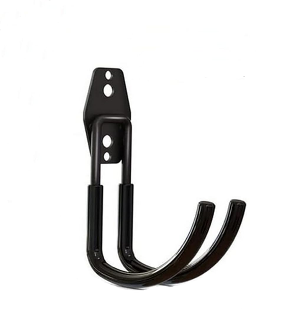 zoele Wall Mounting High Velocity Floor Fan Bracket, Wall Mount Industrial Grade Floor Fan Hook Hanger, Wall Fan Support Hook kit (Black)