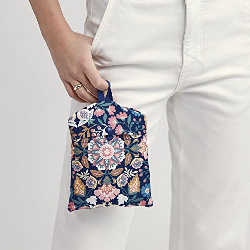 Vera Bradley Women's Ripstop Packable Backpack Travel Accessory, Botanical Ditsy, One Size