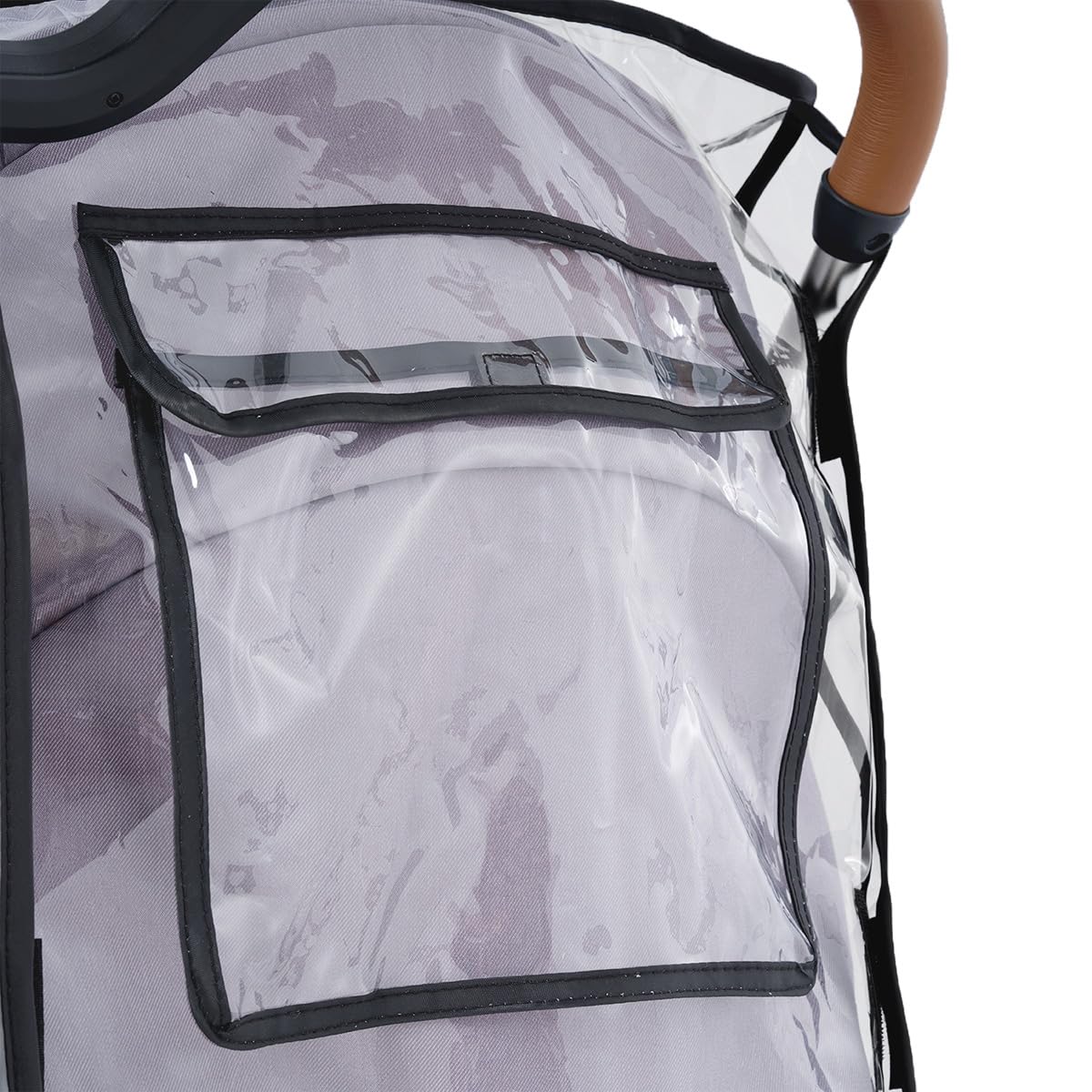 Winter Rain Cover for Goodbaby Pockit Stroller Pram Accessories Waterproof Raincoat fit for GB Pockit 3S 2S 3C Plus (Grey)