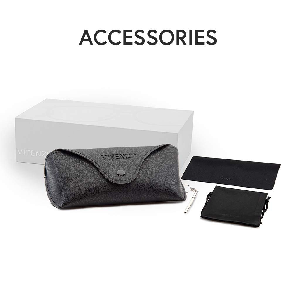 VITENZI Bifocal Sunglasses for Men and Women Square Aviator Reading Sun Tinted Glasses with Readers - Anzio in Gunmetal 2.00