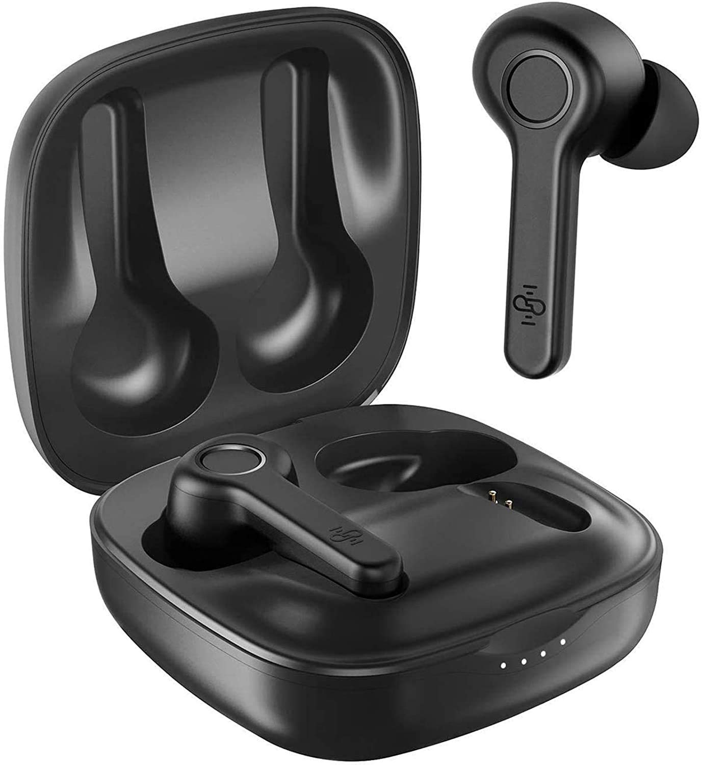 Wireless Earbuds, [Upgraded] Boltune Bluetooth V5.0 in-Ear Stereo [USB-C Quick Charge] IPX7 Waterproof Wireless Headphones 40Hours Playing Time Bluetooth Earbuds Built-in Mic Single/Twin Mode