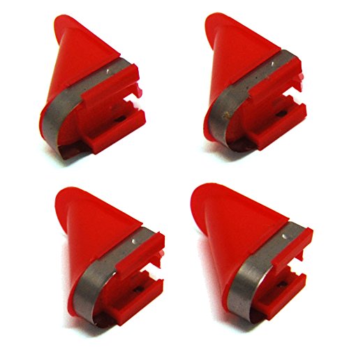 Starfrit 4-Pack Extra Blades for The Rotato Express Bundle, with Replacement, Black