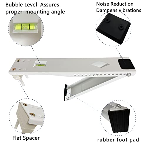 ZBXHJJZW AC Window Air Conditioner Support Bracket Heavy Duty, Up to 165 lbs