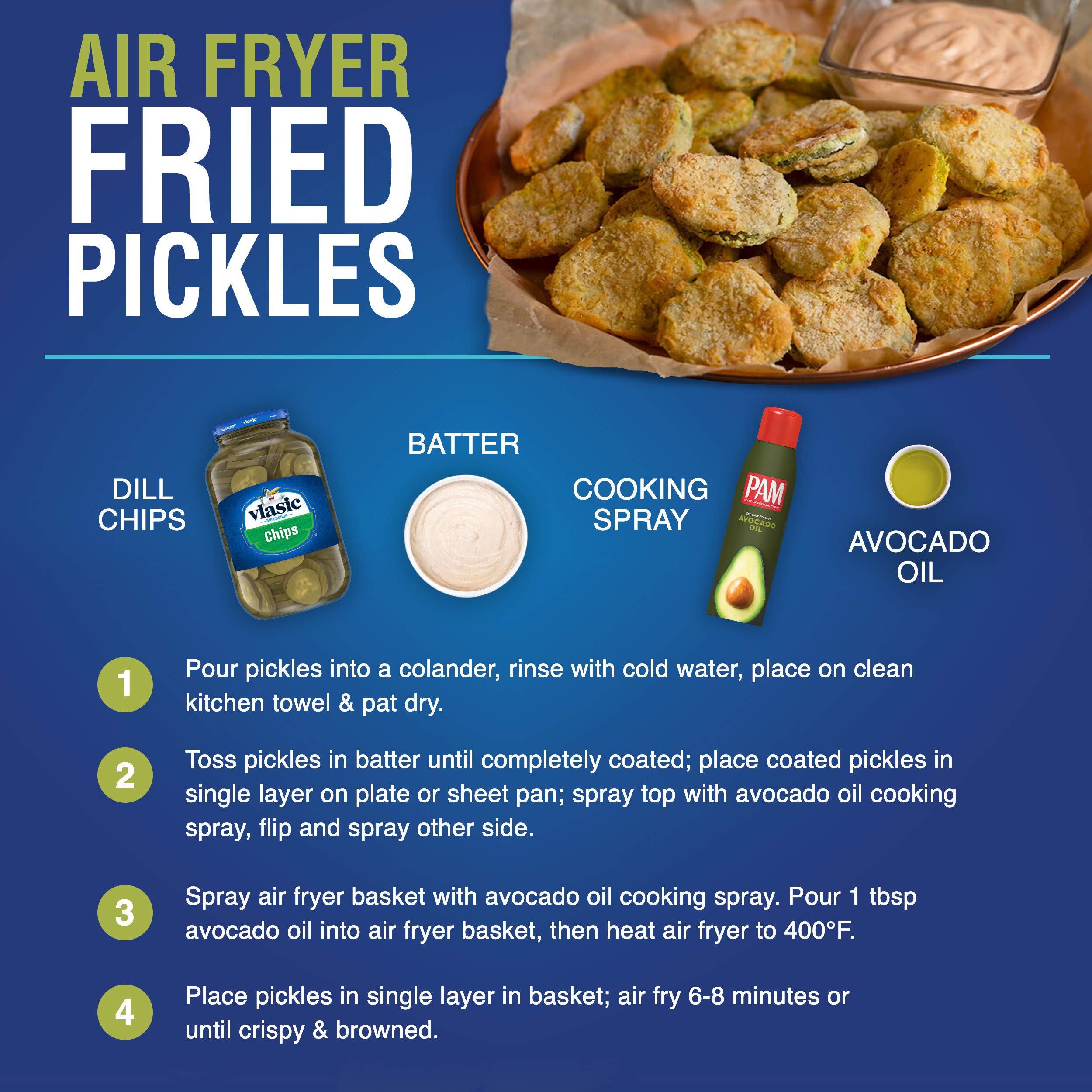 Vlasic Sandwich Dill Pickle Chips, Keto Friendly, 24 FL OZ
