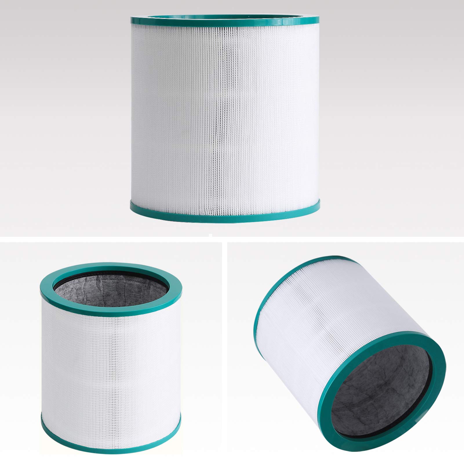 WOCASE True HEPA Replacement Filter Compatible with Dyson Tower Purifier Pure Cool Link TP01, TP02, TP03, BP01, Part No.968126-03