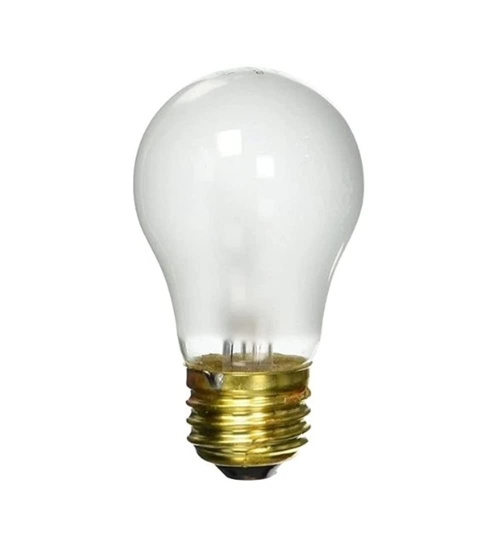Sterl Lighting – 60 Watt A15 Appliance Refrigerator Light Bulb – Medium E26 Standard Household Base 120V Decorative Incandescent 3.34 inch 530Lm 2700K Warm White Frost – 6 Pack