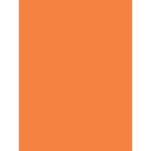 Tru-Ray Heavyweight Construction Paper, Electric Orange, 9" x 12", 50 Sheets
