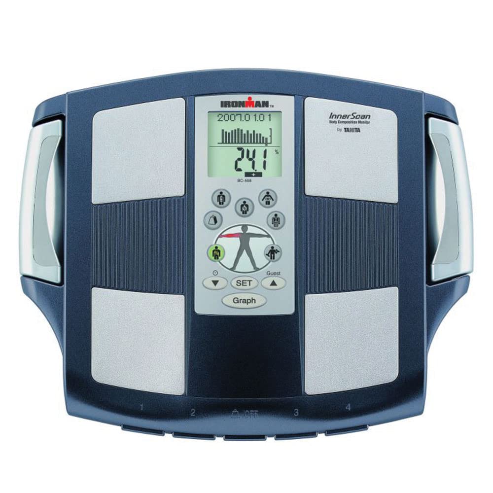 TANITA's BC-558 FDA Cleared Ironman Segmental Body Composition Monitor - World's Only Segmental Consumer Monitor