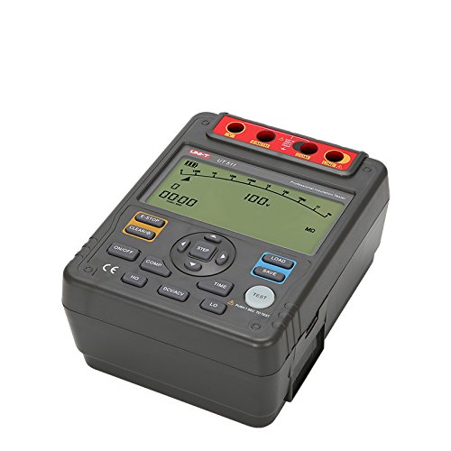 UNI-T UT511 Insulation Resistance Tester 100V/250V/500V/1000V 0%~20% High-Voltage PI DAR Tester