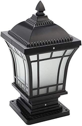 Zhangl LED Column Headlights, Outdoor Courtyard Wall Lights, Gate Pillars, Outdoor Waterproof Villas, Wall Headlights, Ultra-Bright Home, Pathway Garden Light Deck Path Lawn Backyard