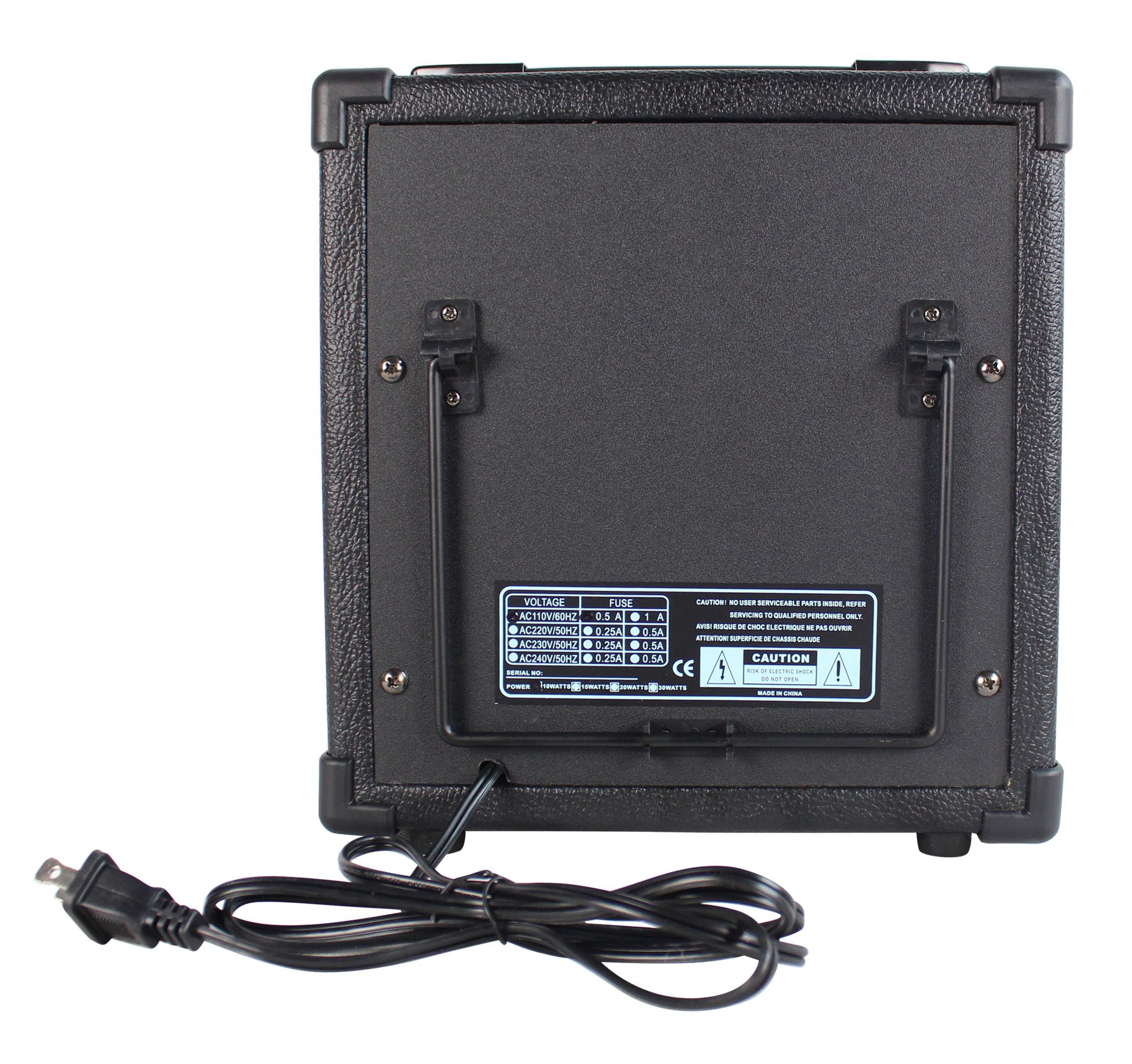 YMC 10-Watt Electric Guitar Combo Amplifier with Boost Switch and 1/4" Headphone Out, Starter Amp -Black
