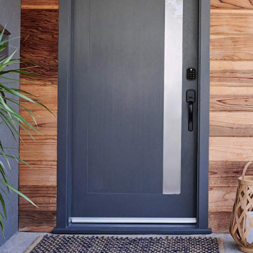 Yale Assure Deadbolt Lock, Black Suede Keyless Non-Connected Entry Door Lock with Digital Keypad Touchscreen for Code Entry, YRD256-NR-BSP